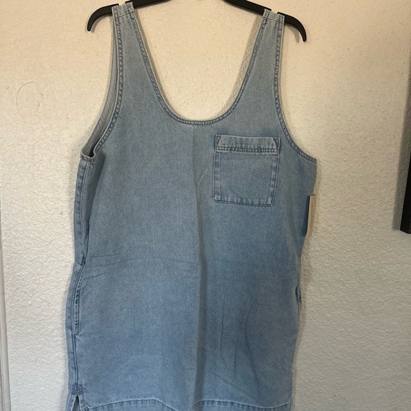 Universal Thread | Dresses | Universal Thread Light Blue Denim Mini ...